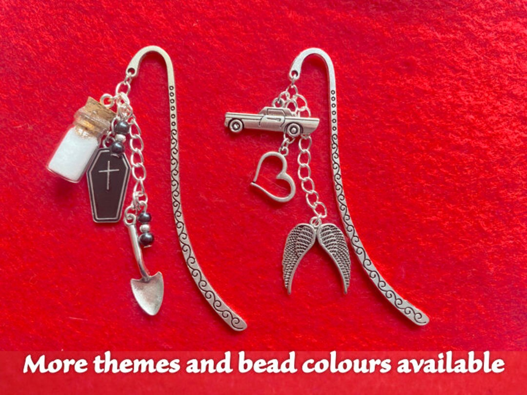 Supernatural Inspired Bookmark (with or Without Beads) - Other Charms ...