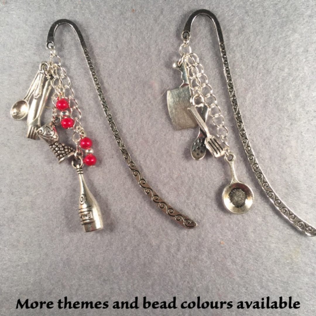 Hannibal Inspired Bookmark (with or Without Beads) - Other Charms and ...