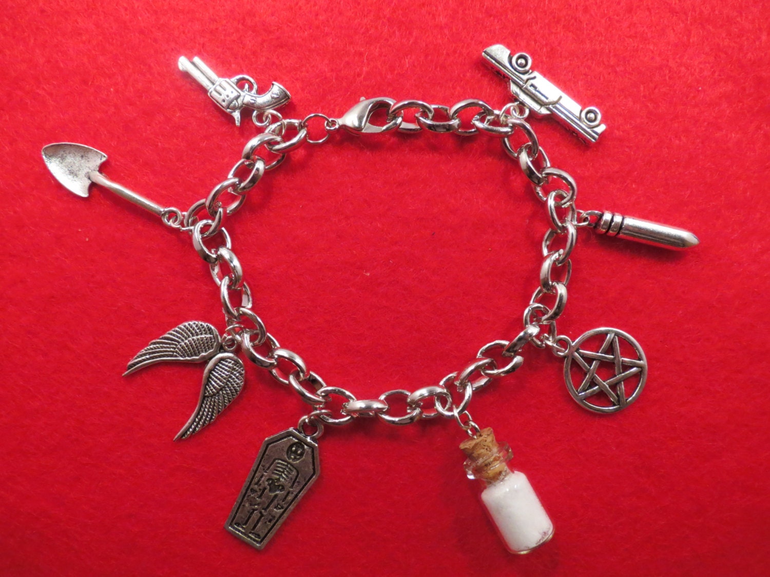 Supernatural charm bracelet