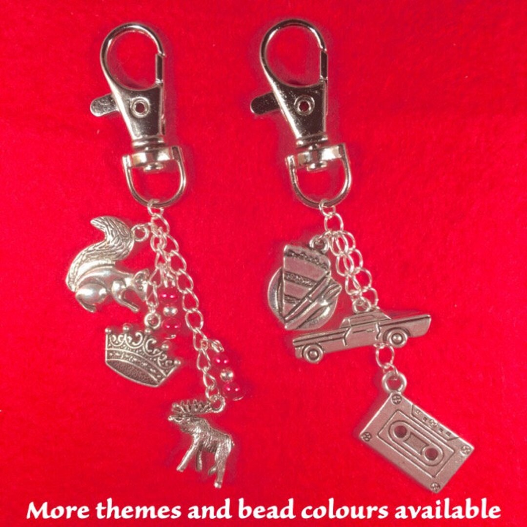 Supernatural Inspired Bag Charm (with or Without Beads) - Other Charms ...