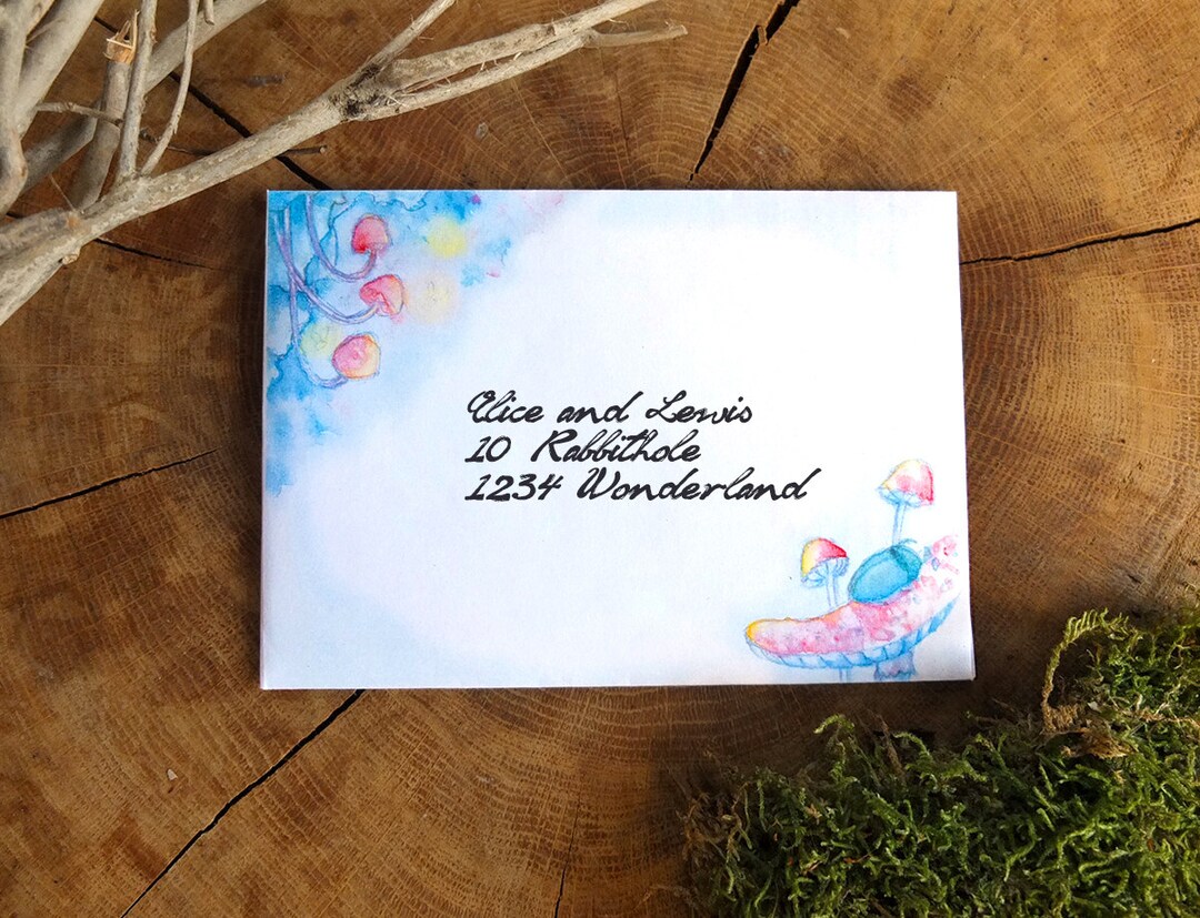 Printable Envelope C6 - Instant Download - Magical Fairytale ...