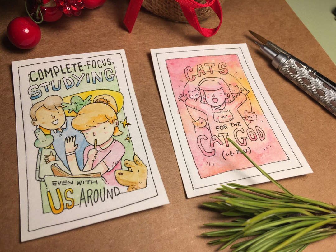 Good Luck Charm Christmas / New Year Commission Illustration Personal ...