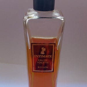 Vintage Intimate Revlon Eau De Toilette Perfume Splash Bottle Type 113 ...