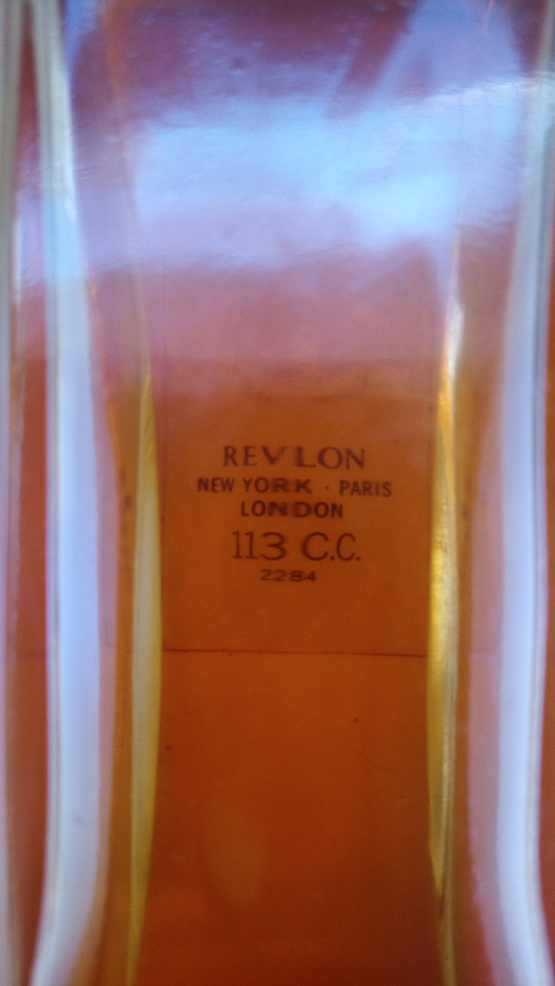 Vintage Intimate Revlon Eau De Toilette Perfume Splash Bottle Type 113 ...