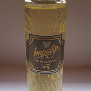Vintage Impulse Eau De Cologne Splash No 7 Size 200ml - Etsy