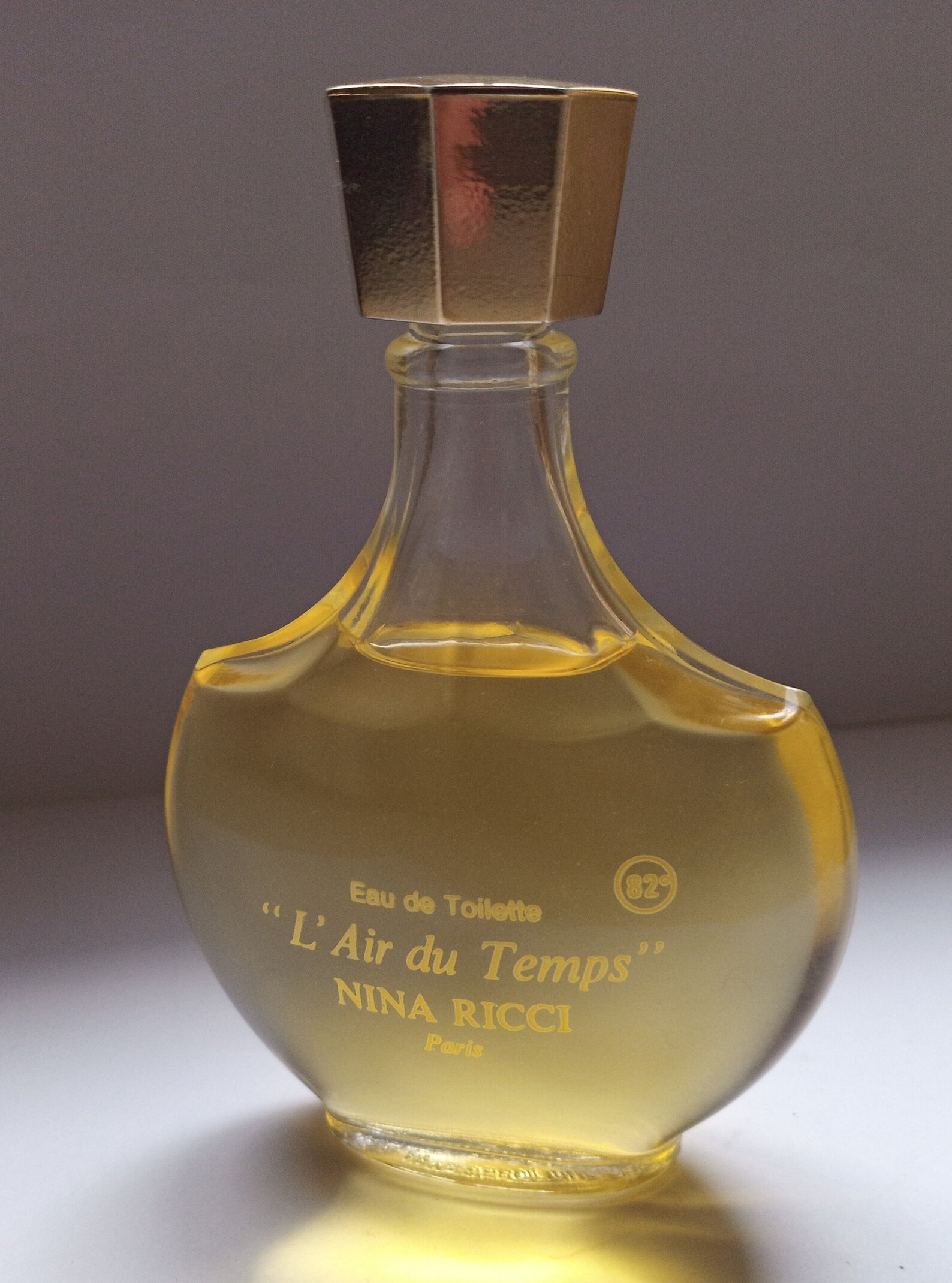Vintage Nina Ricci L Air Du Temps Eau De Toilette Perfume Splash Bottle ...