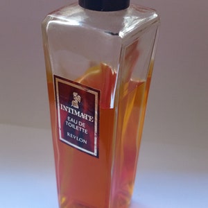 Vintage Intimate Revlon Eau De Toilette Perfume Splash Bottle Type 113 ...