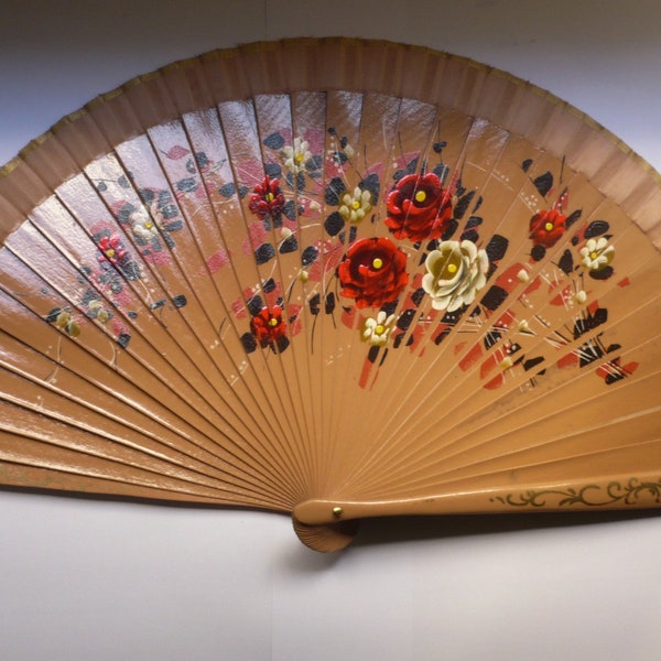 Vintage Hand Fan - Etsy