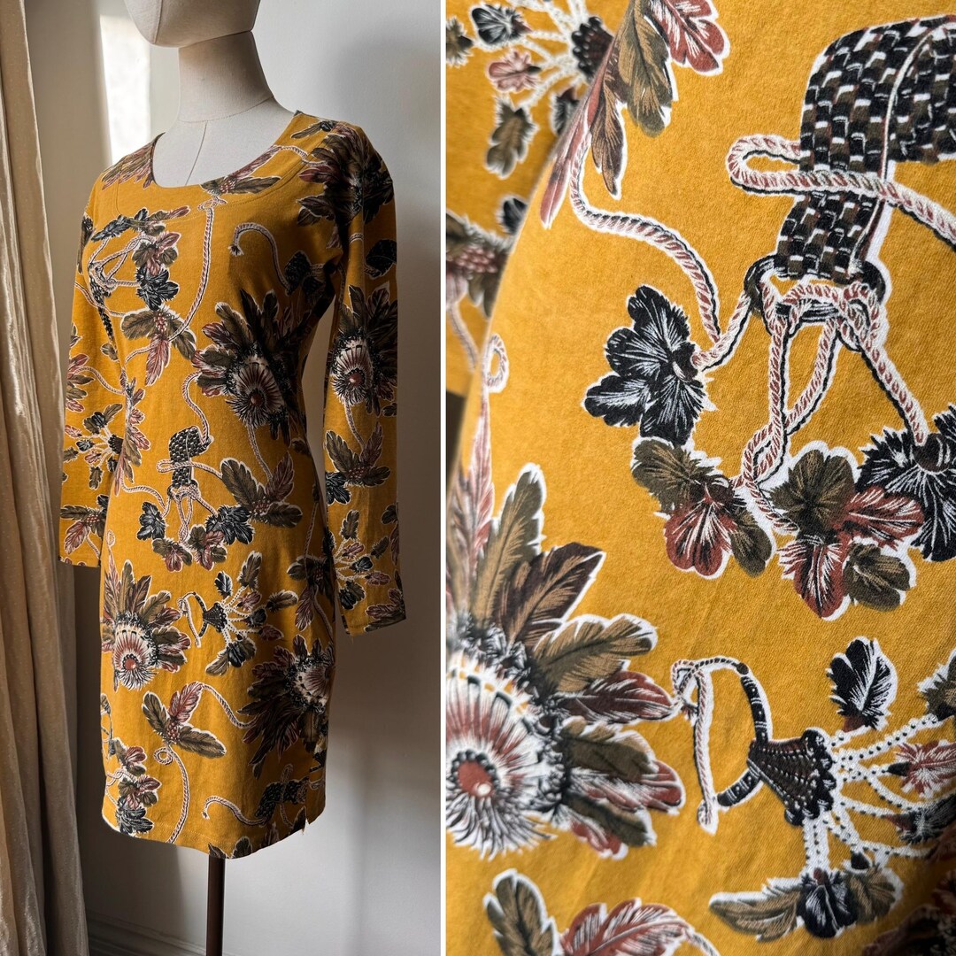 Vintage 1990’s “morgan Paris” Cotton T.shirt Jersey Mini Dress ...