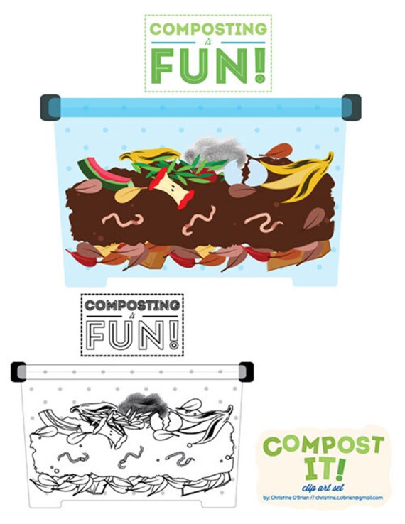 Compost Pile Clip Art