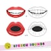Speech Sounds Phoneme Mouth Clip Art Set - Etsy