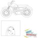 Mouse and Motorcycle Clip Art Set *instant Download* - Etsy