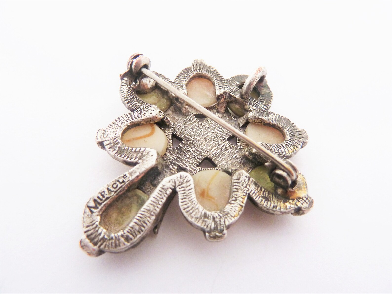 Vintage Miracle Gothic Medieval Cross Brooch or Pendant in | Etsy