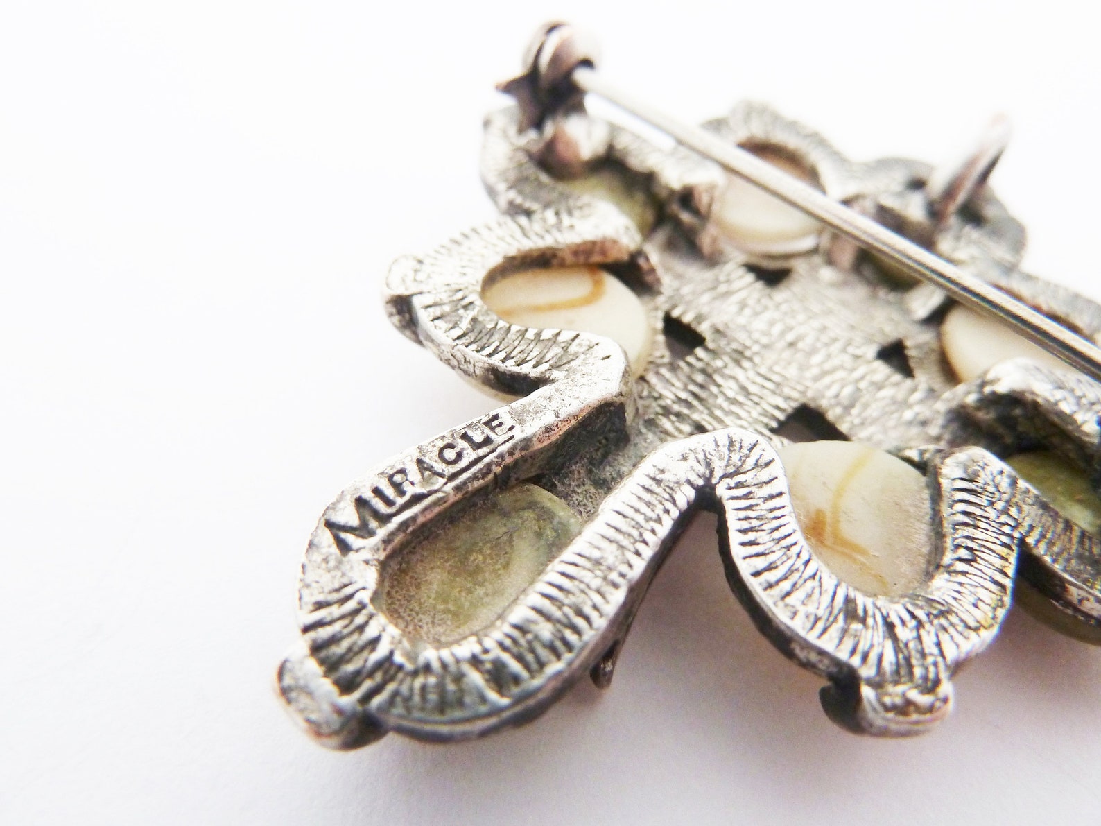 Vintage Miracle Gothic Medieval Cross Brooch or Pendant in | Etsy