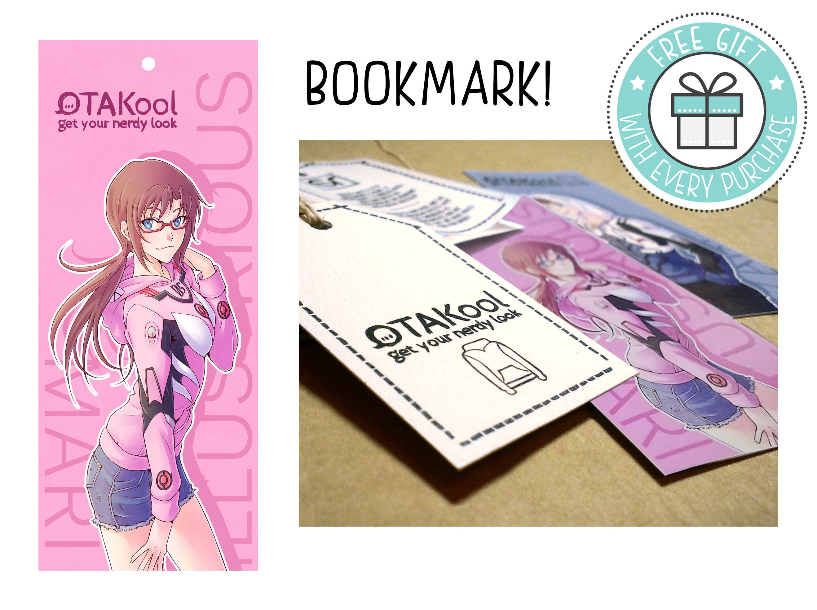 Otakool: Hooded Sweatshirt Inspired by MARI ILLUSTRIOUS Makinami's Pink Plugsuit From Rebuild of ...