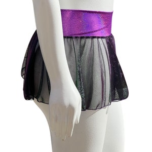 Purple Green Mesh Rave Skirt - Etsy