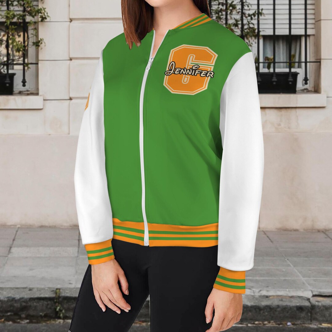 Personalized 2025 Goofy Challenge Finisher Letterman Style Bomber ...