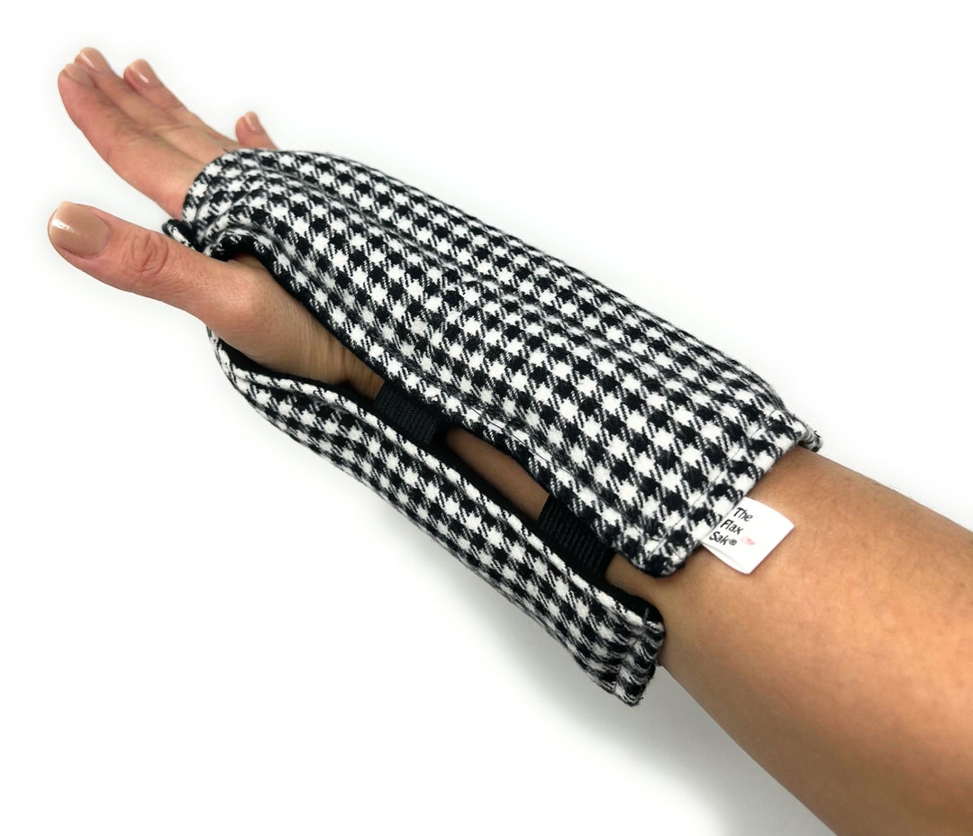 1 Wrist and Hand Heat Wrap, All Flax, Carpal Tunnel Relief, Wrist and ...