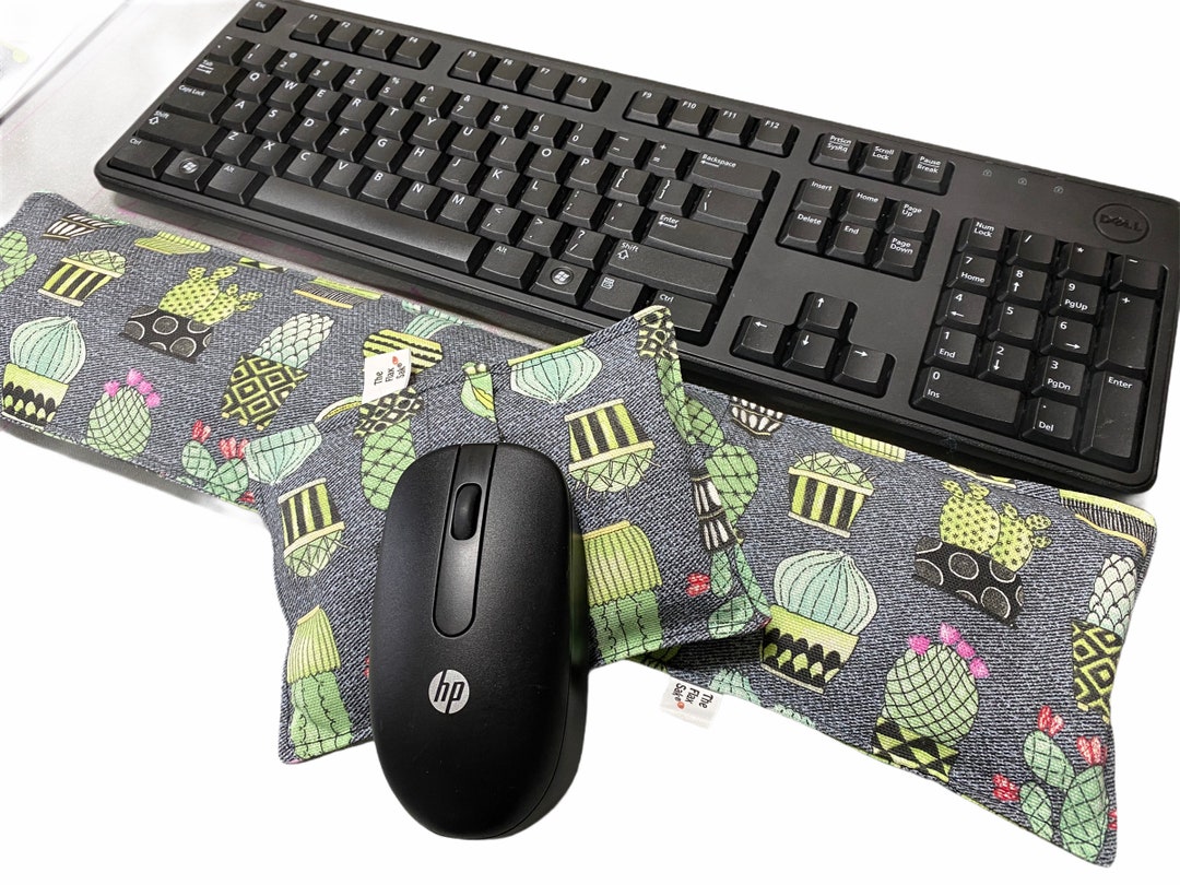 Ergonomic Keyboard and Mouse Pad Set: Washable Wrist Rest Heat Pack - Etsy