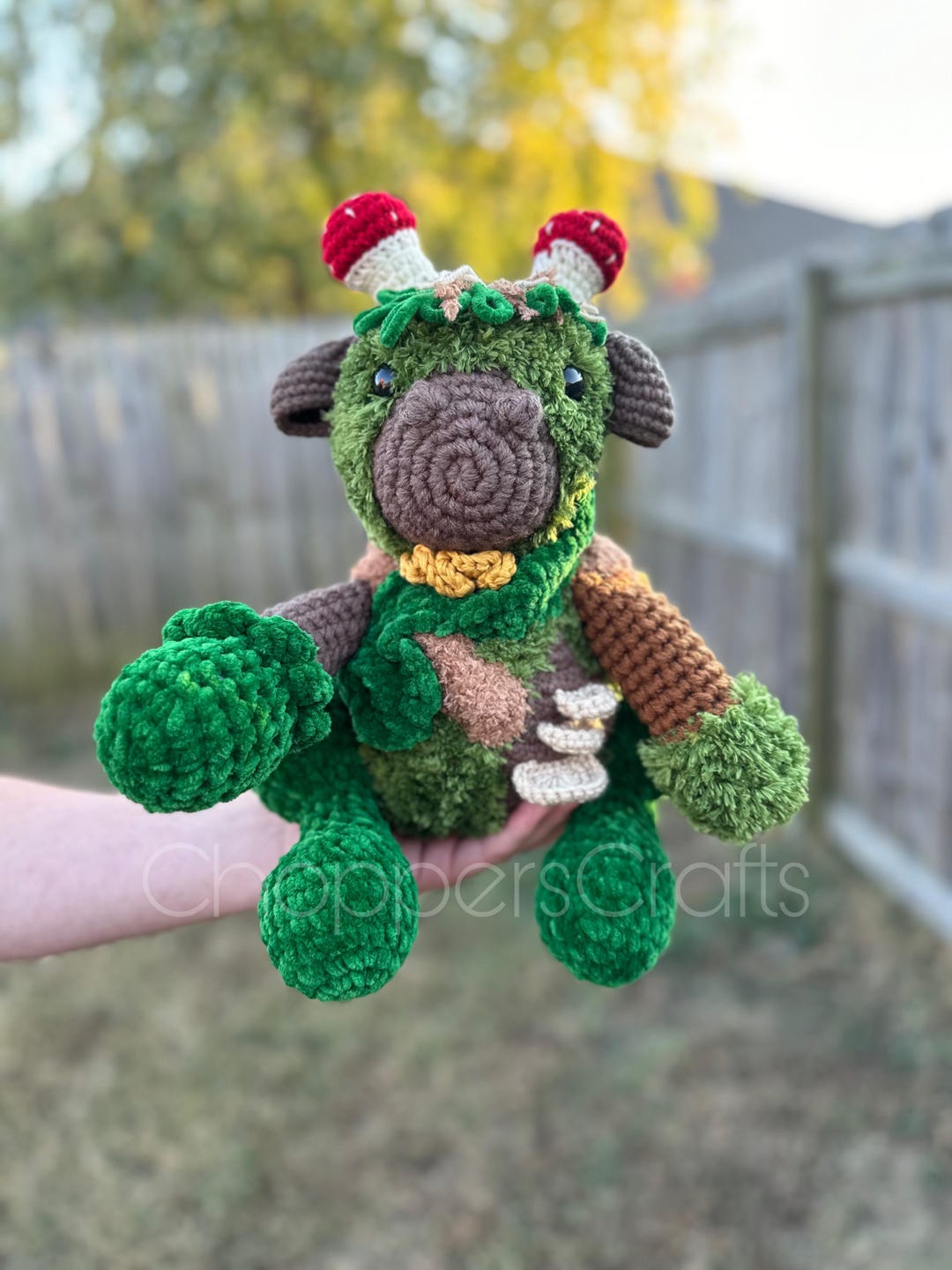 Moss Woodland Fairy Cottage Core Cow - Etsy