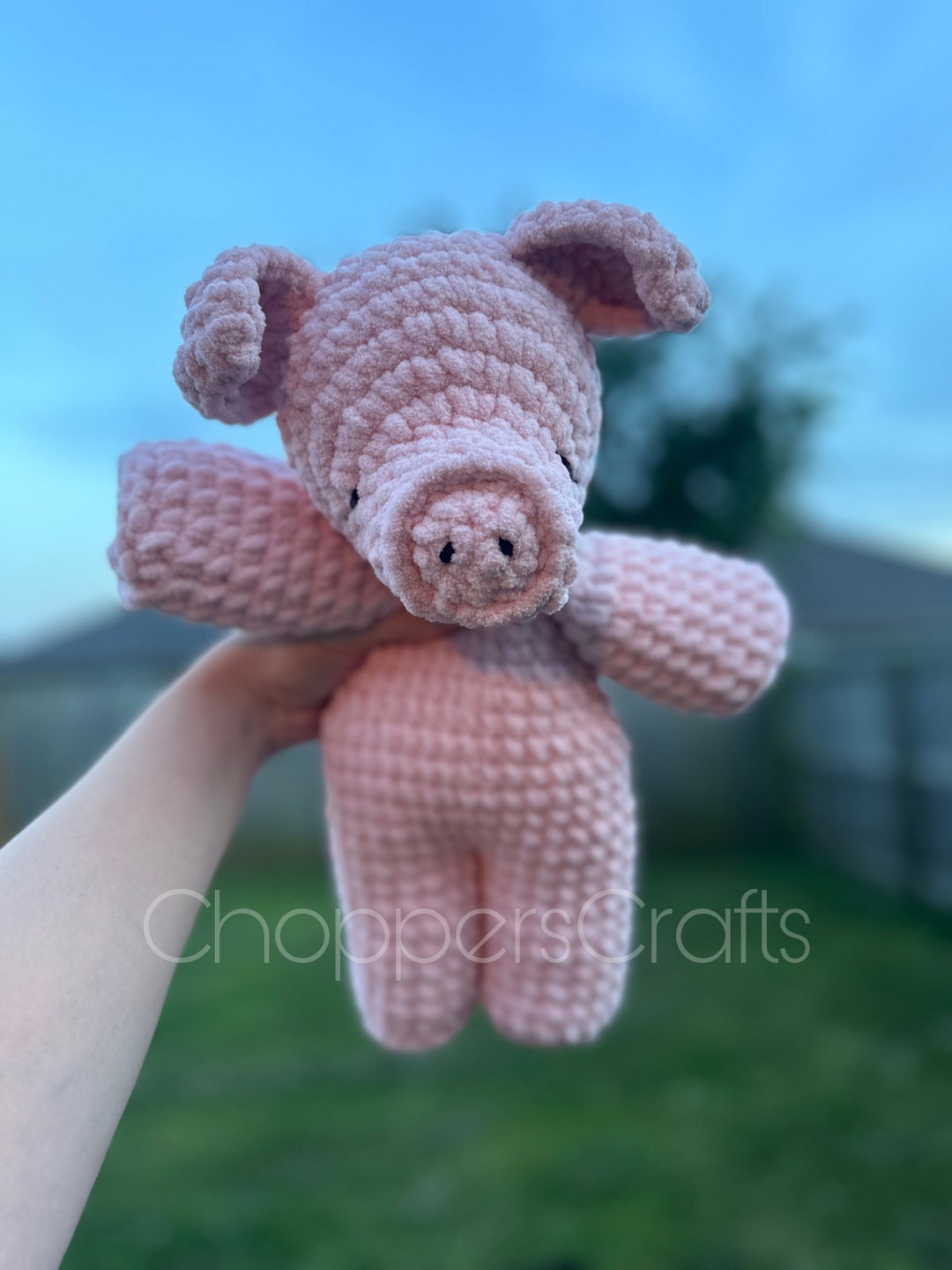Adorable Soft Pig Hog Lovey Plushie - Etsy