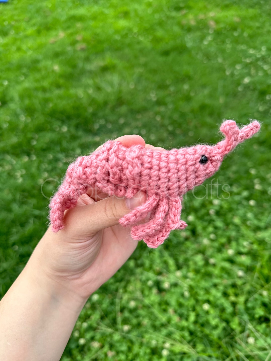 Crochet Shrimp Prawn Buddy - Etsy