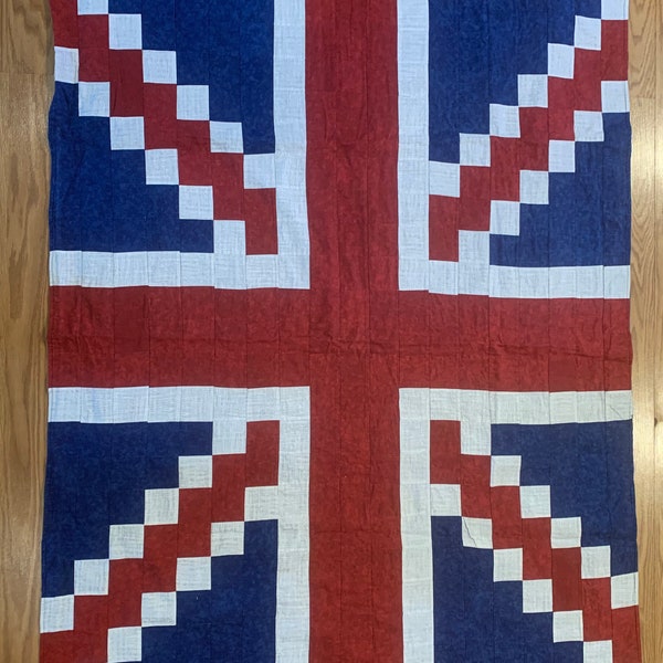 Union Jack Blanket - Etsy