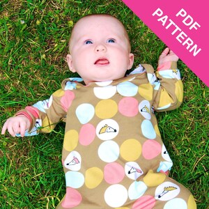 Grow Babygrow - Two Stitches Patterns - PDF - Etsy