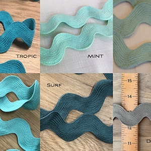 Jumbo Ric Rac - 23mm - by the Metre - All the Colours! - Etsy