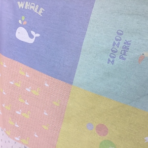 Retro Zoo Panel by Cottonvill - Etsy