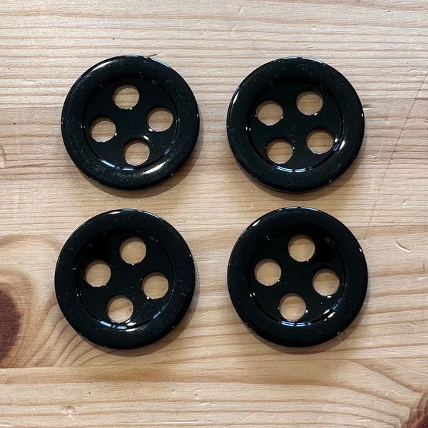Black Coraline Buttons - Etsy