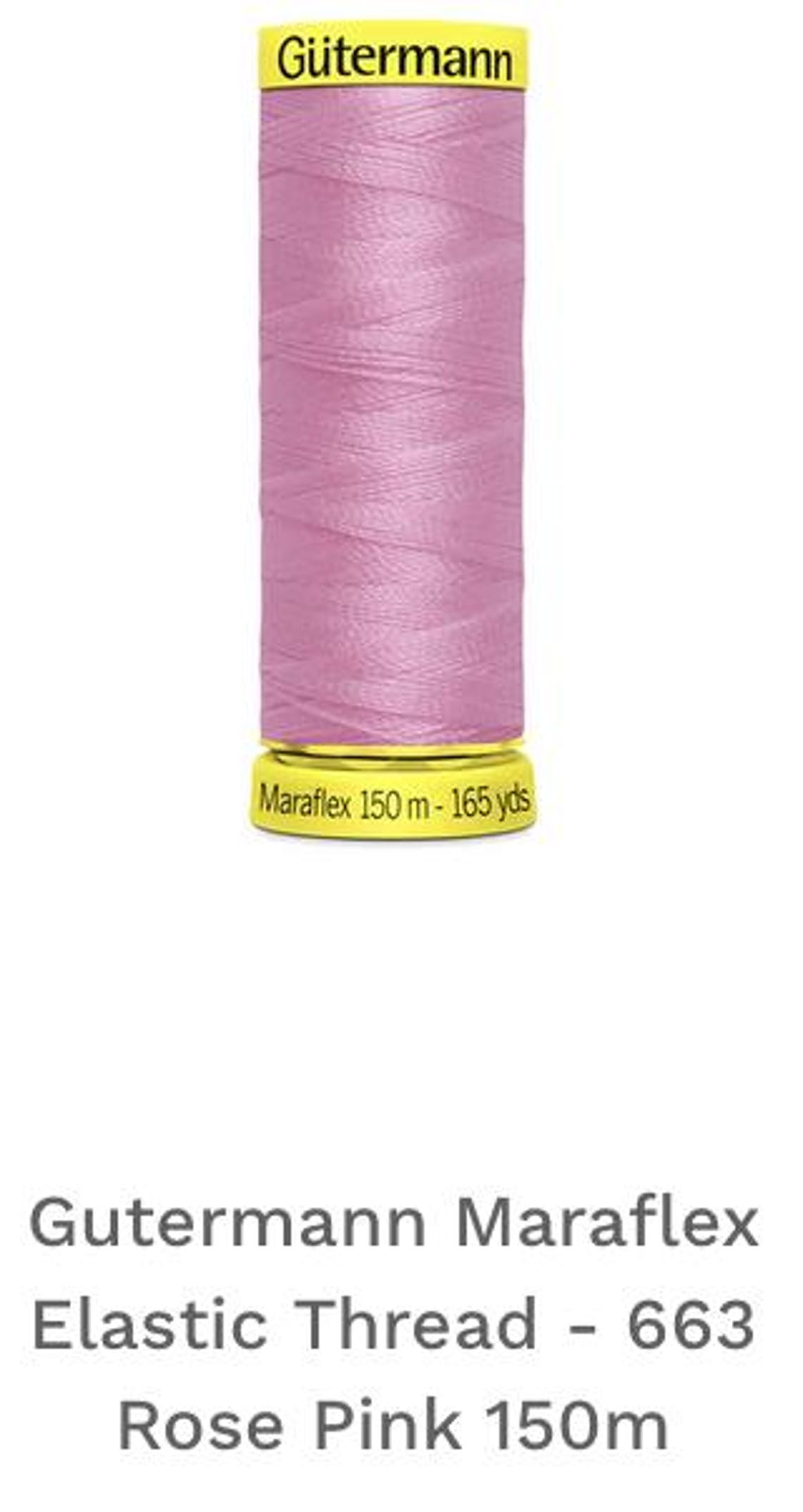 Gutermann Maraflex Elastic Thread - Various Colours - Etsy