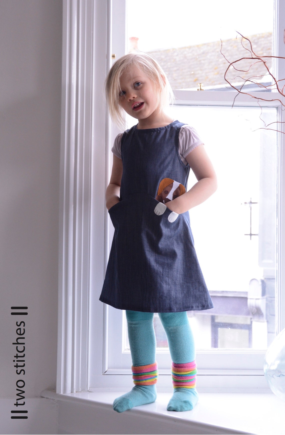 Zoe Dress - Two Stitches Patterns - PDF Pattern - Etsy