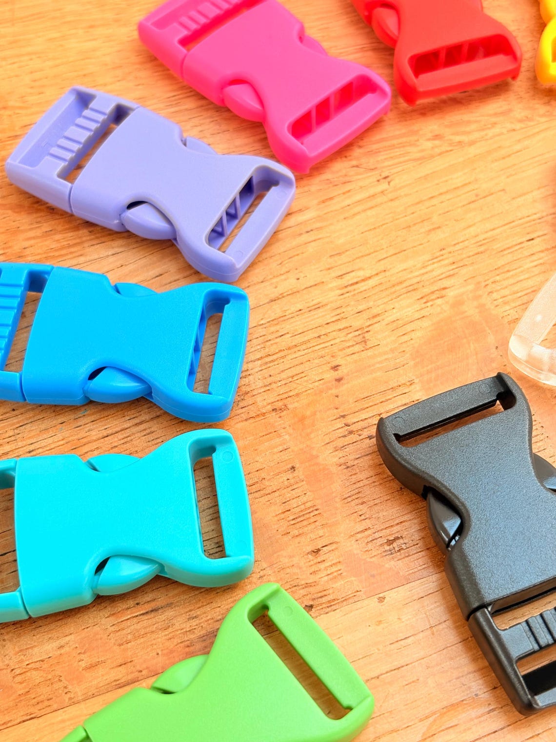 Plastic Side Release Clip Buckle Webbing Bag Strap 25mm - Colours! - Etsy