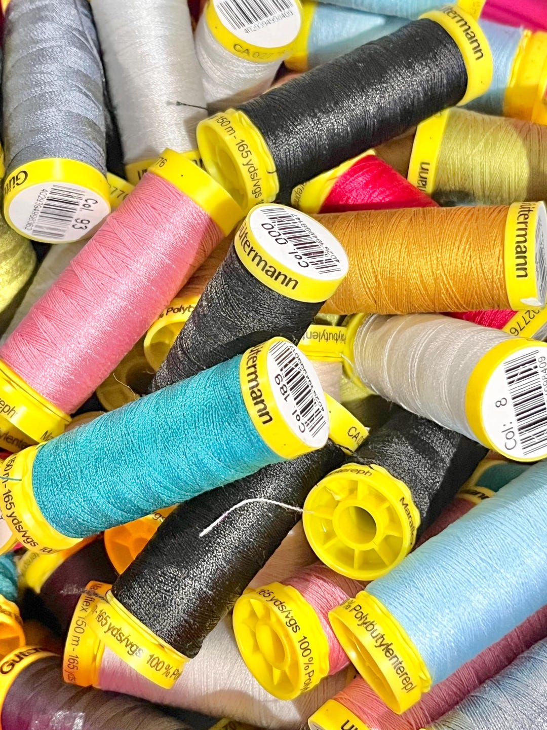 Gutermann Maraflex Elastic Thread - Various Colours - Etsy