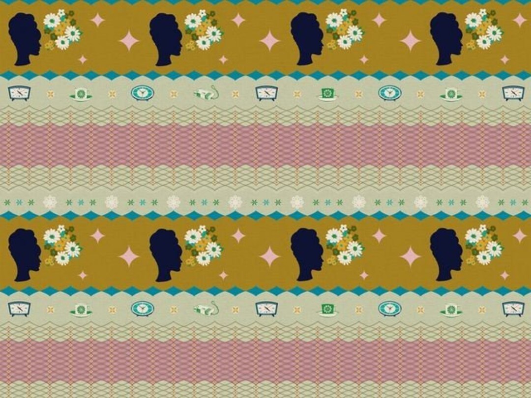 Starlet in Absinthe Panel Ruby Star Spring by Melody - Etsy