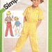 Simplicity 9888 Child's Shirt and Pull-on Pants or Shorts ID226 - Etsy