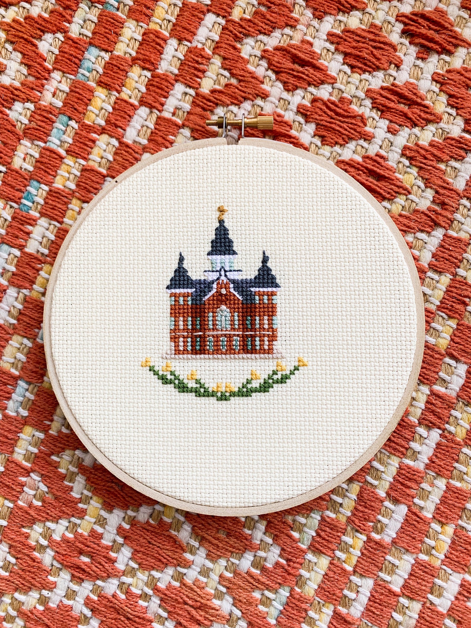 Provo City Center Temple Cross Stitch Pattern | LDS Temple Art | Modern ...