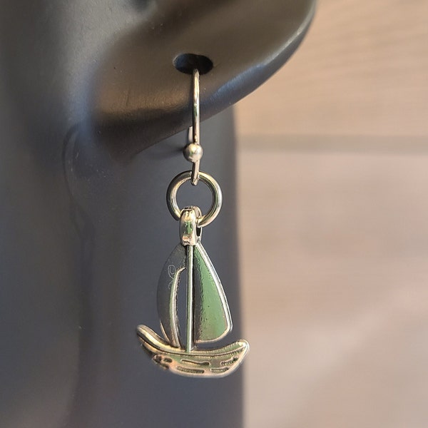 Sailboat Earrings - Etsy