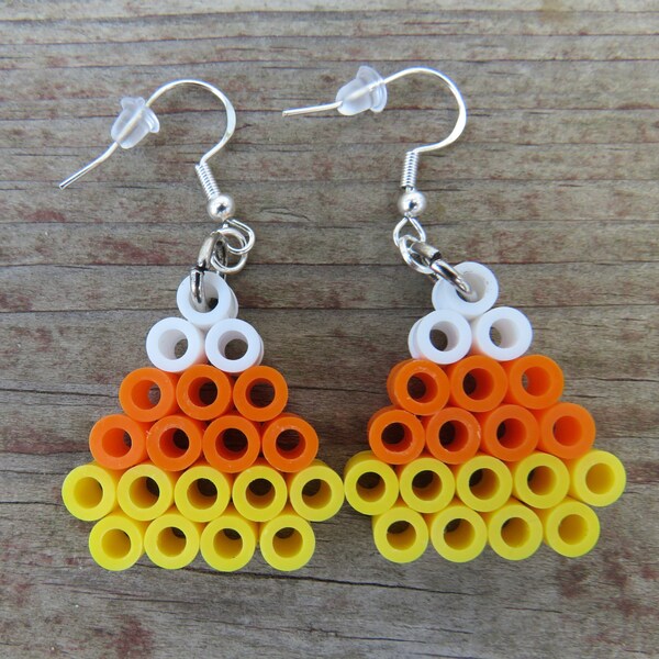 Perler Bead Earrings - Etsy
