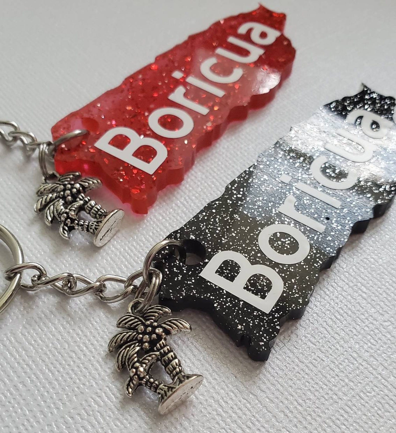 Puerto Rico Keychain Boricua Keychain Gift Stocking Stuffer - Etsy