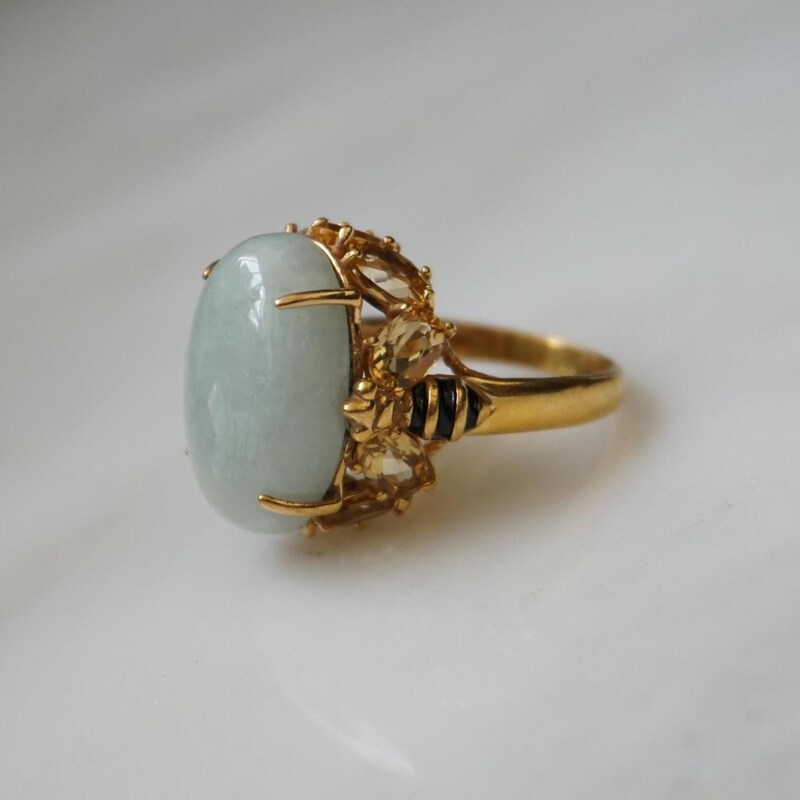 Bumble Bee Ring - Etsy