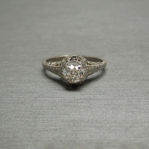 Antique Filigree Ring - Etsy