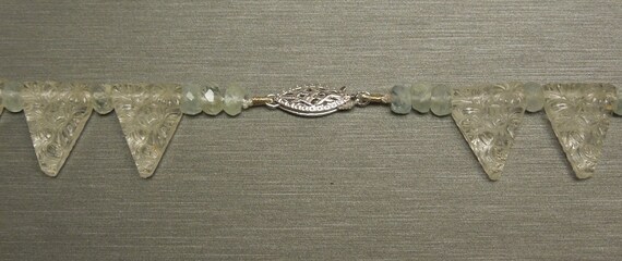 Antique Art Deco Estate C1920 Triangular Patterned Et… - Gem