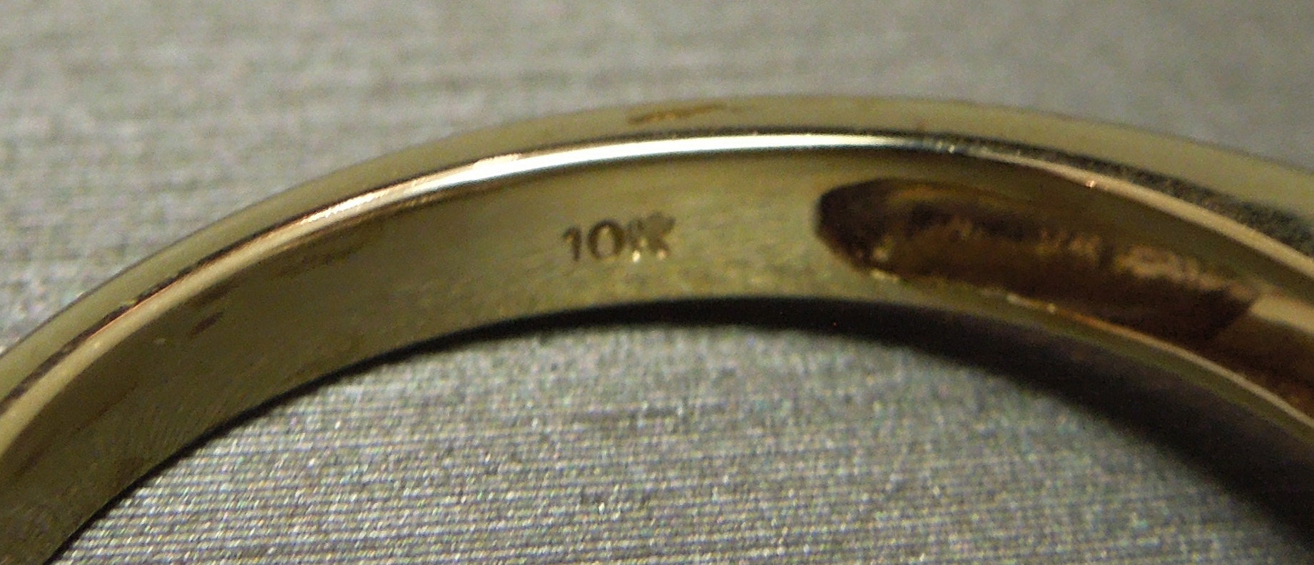 Estate 10K Gold 1TCW Past Present Future 1.00TCW Diamond | Etsy