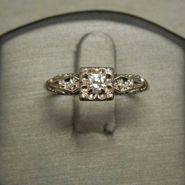 Round Square Ring - Etsy