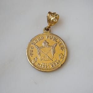 Vintage 1960 Rex Doubloon Medal / Unisex Mid Century Estate C1960 ...