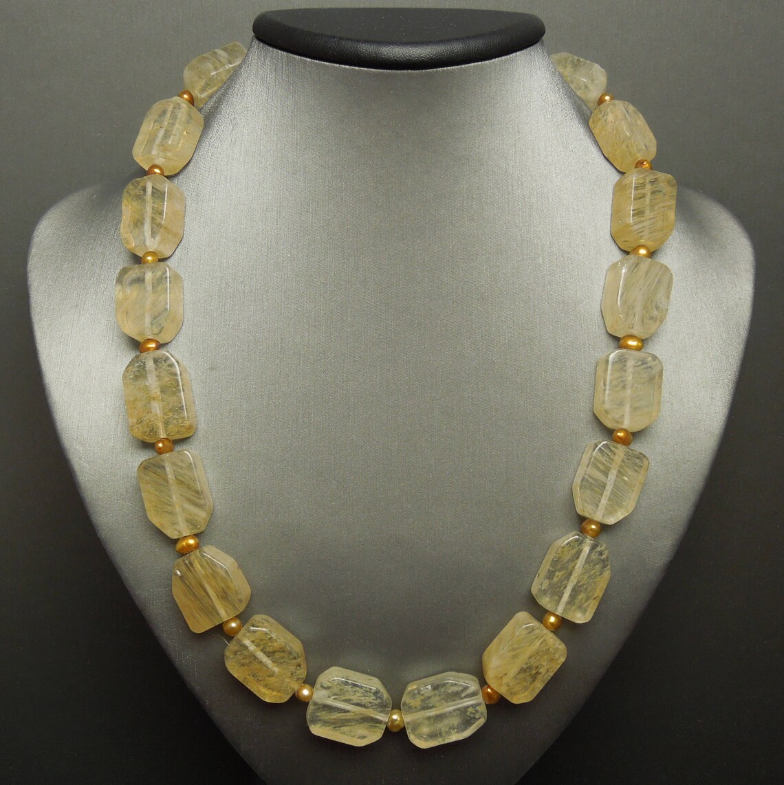 Vintage Estate Ancient Roman Style Rutilated Quartz & Golden - Etsy