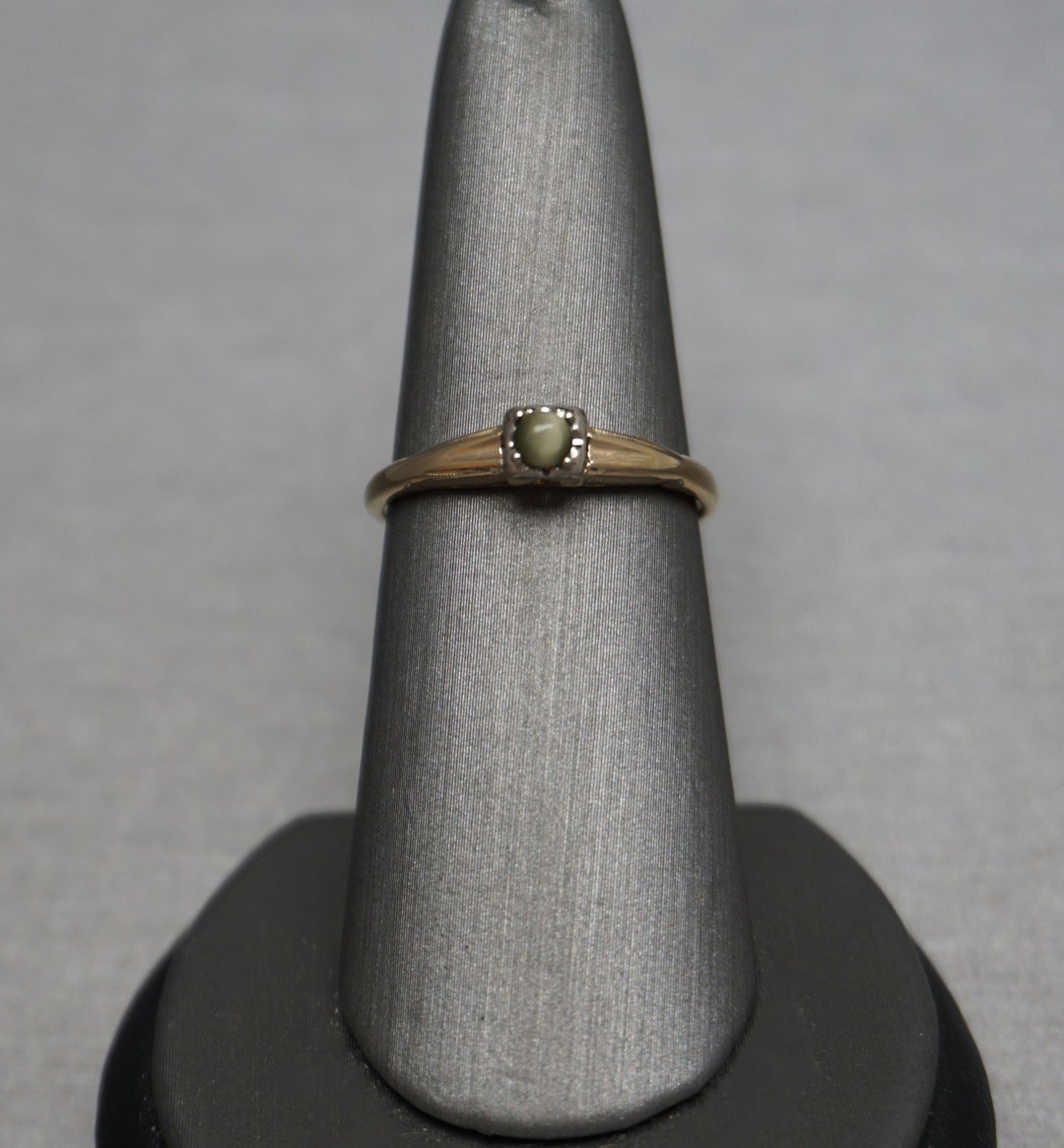 Art Deco Alexandrite Ring / Art Deco Estate Circa 1930 14K Gold 0.11ct ...