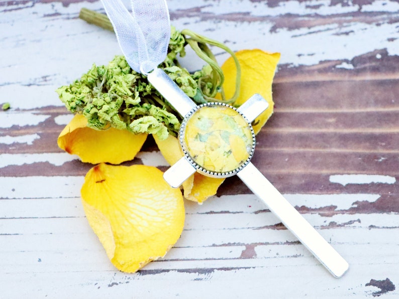 Cross Ornament Made With Memorial Funeral Flowers - Etsy